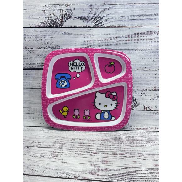 Art | Hello Kitty Divided Plate By Zak Designs Fun And Functional ...